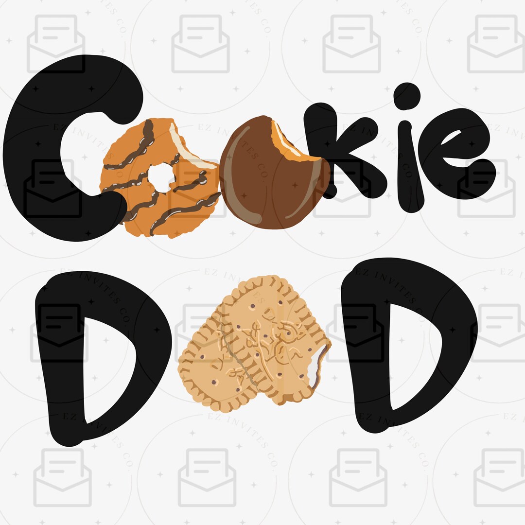 Girl Scout Cookie Dad PNG SVG: Papa Shirt Design (digital Download) - Etsy