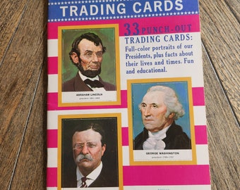 Presidents of the United States Trading Cards - Etsy