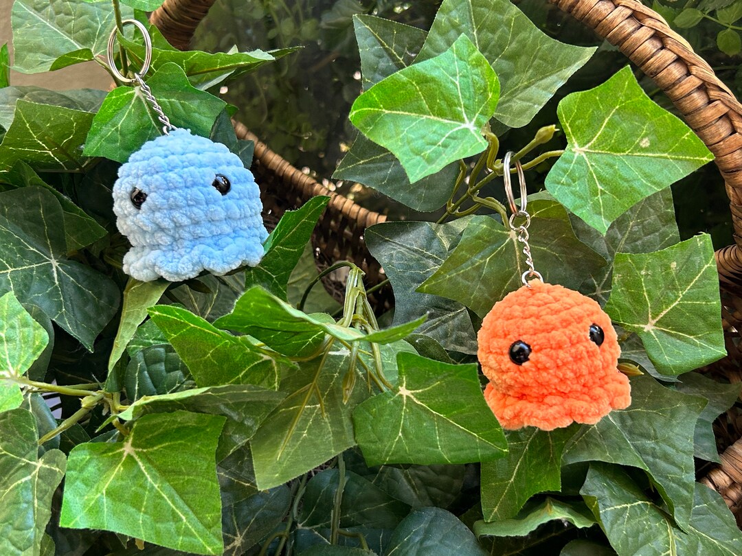 Crochet Octopus Keychains - Etsy