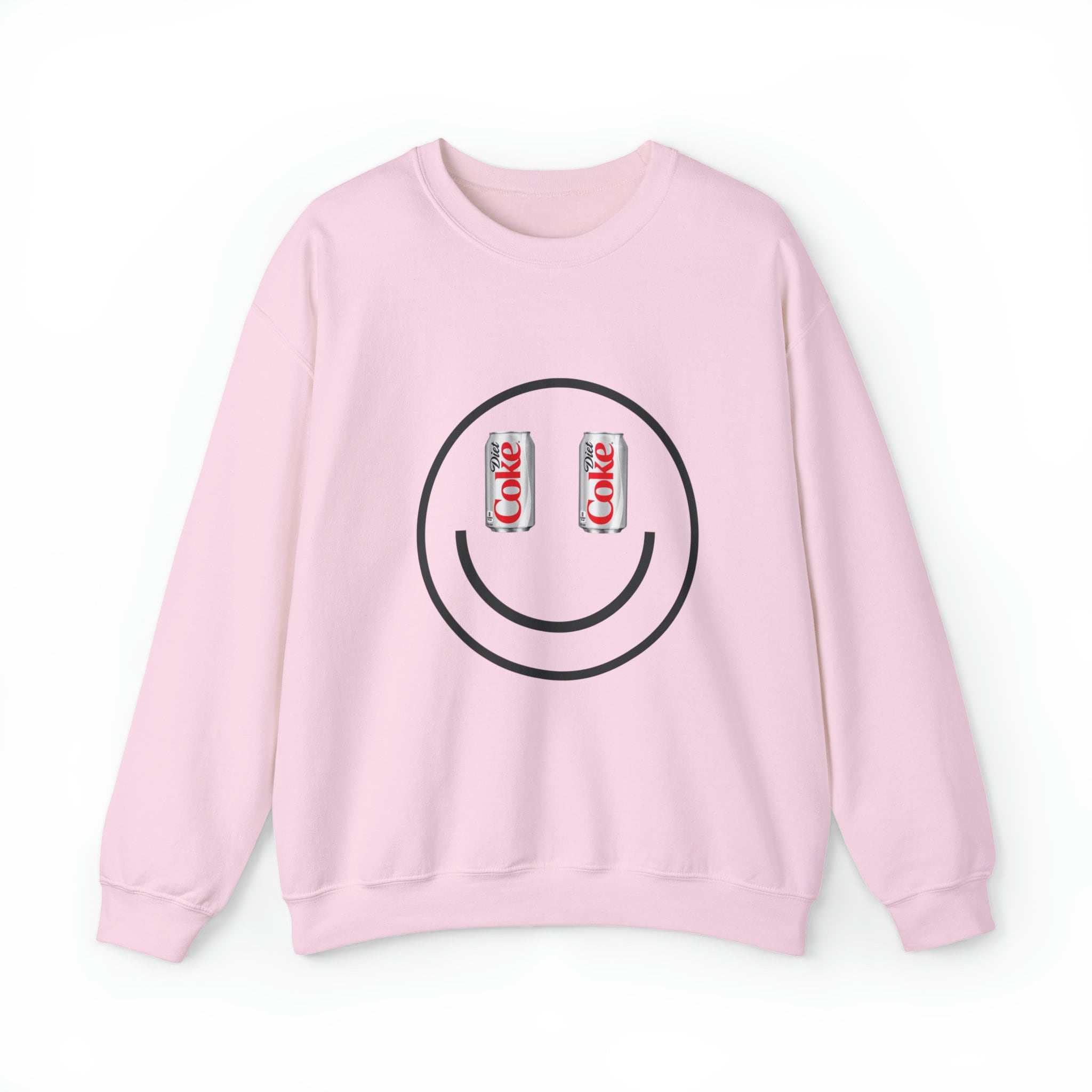 Smiley Face Diet Coke Lover Oversized Crewneck - Etsy