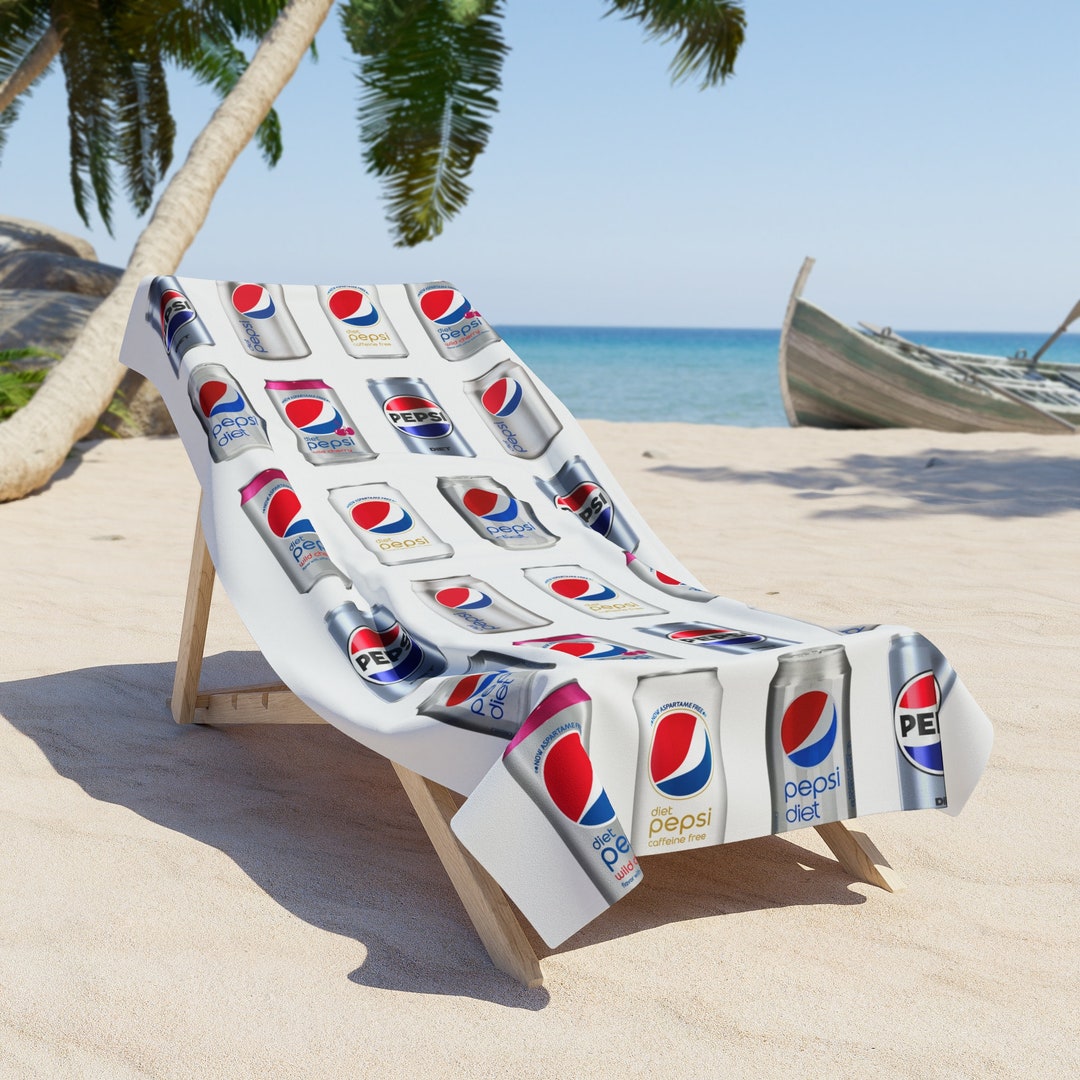 Diet Pepsi Beach Towel - Etsy