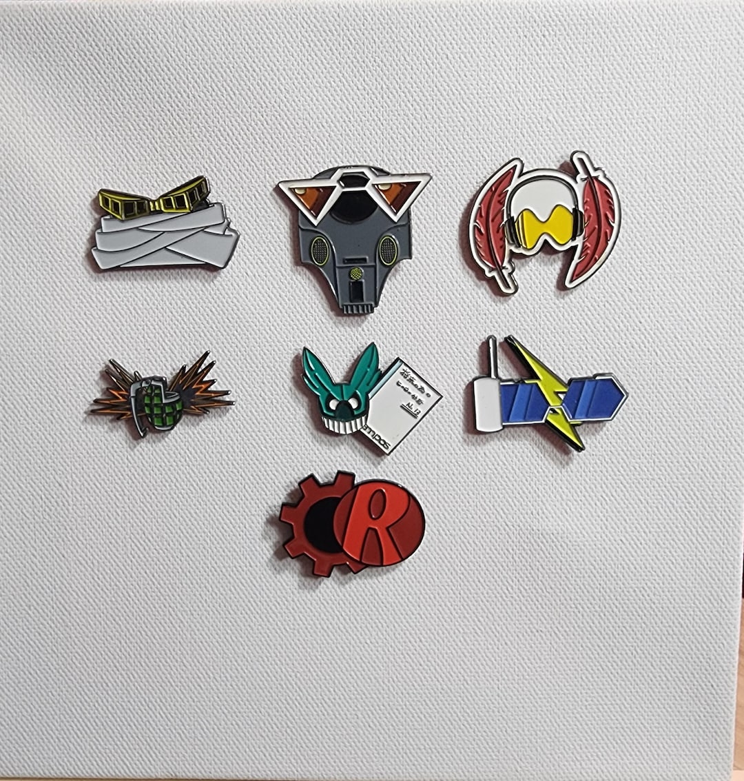 MHA Enamel Pins - Etsy