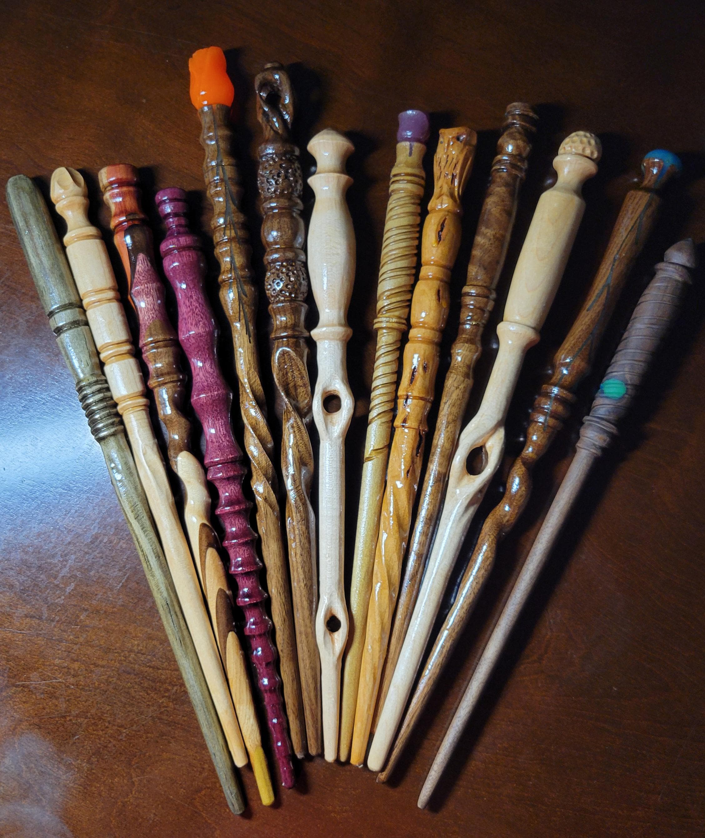 Wizard Wands- Handcrafted Wizard and Witch Wands. Real Hardwood and ...