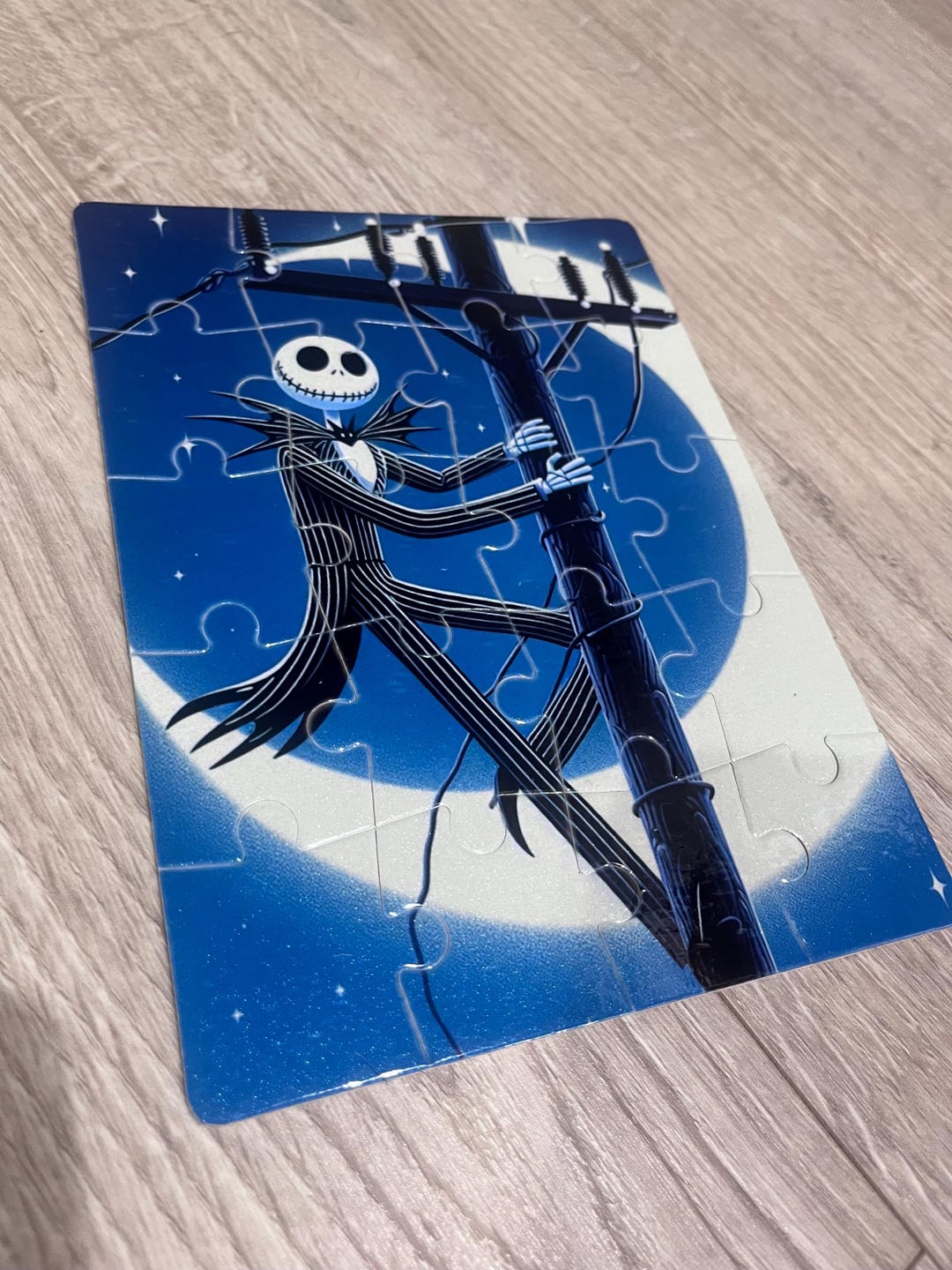 Lineman Jack Skellington Puzzle: Nightmare Before Christmas, 20 Piece ...