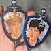 Chibi Arthur and Pouty Merlin BBC Merlin - Etsy