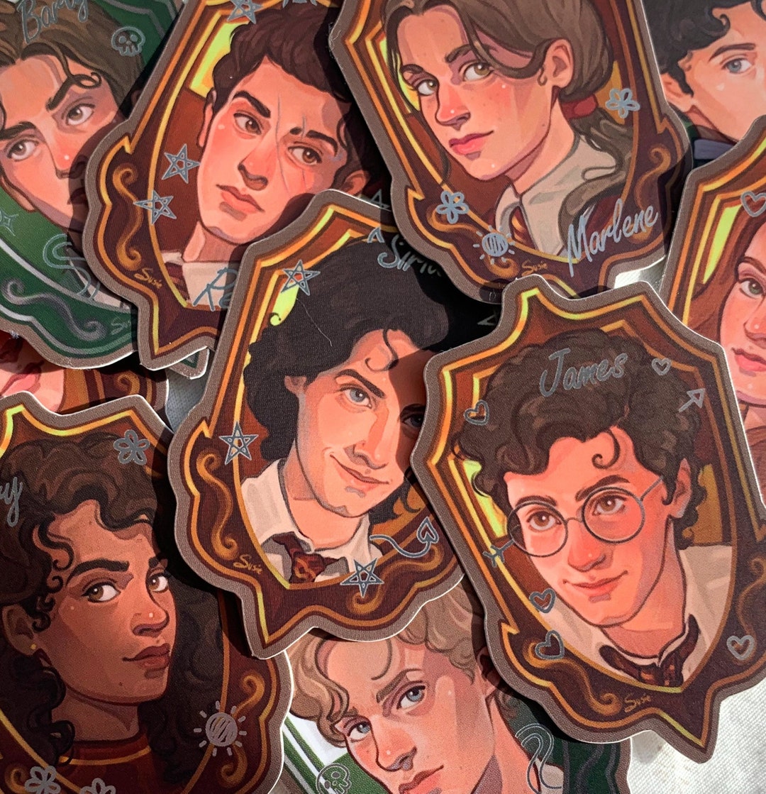 All 11 HP Marauder Stickers Reflective/matte Waterproof Stickers - Etsy