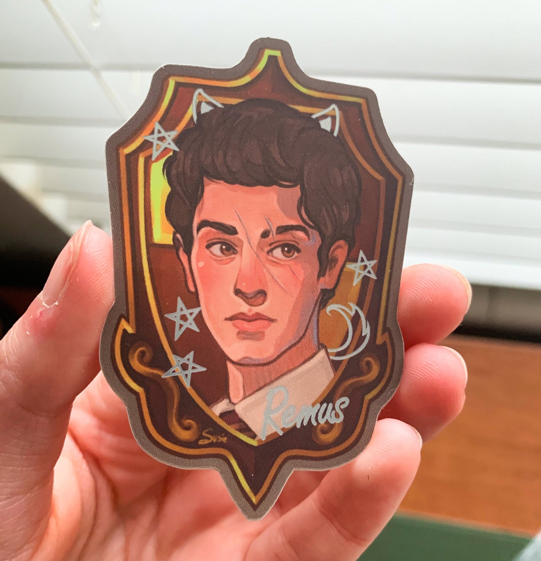 Remus Lupin HP Marauders Sticker Reflective/matte Sticker - Etsy