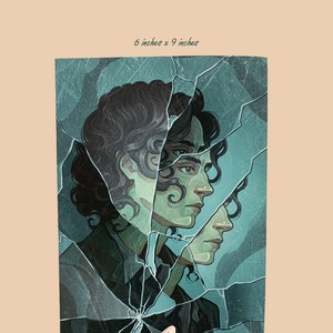Regulus Black HP Marauders Broken Mirror Matte Poster Print - Etsy