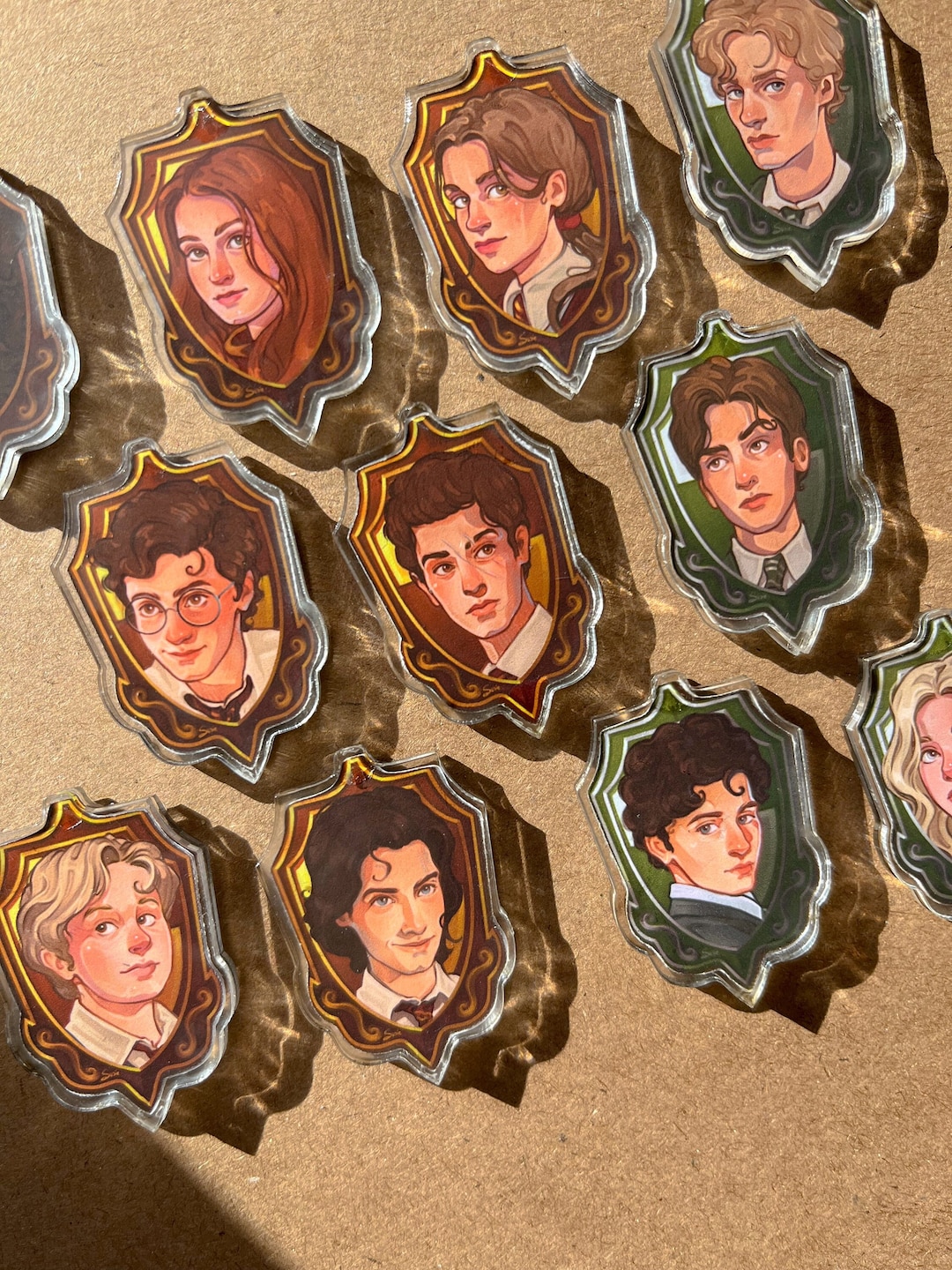 Marauders Character Pins - Hard Plastic Acrylic Custom Pins - Etsy