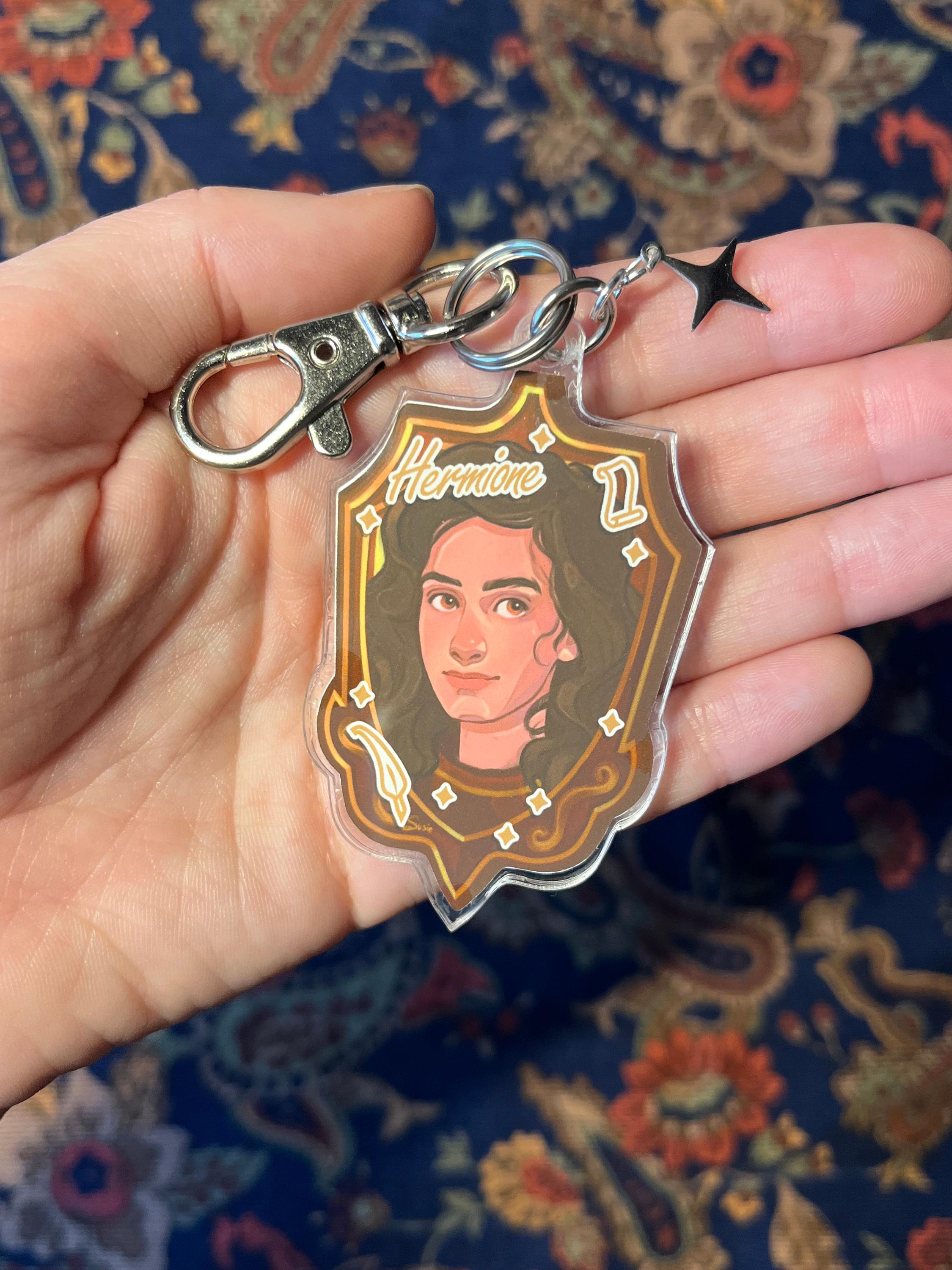 HP Golden Era Character Keychain - Hard Plastic Acrylic Custom ...