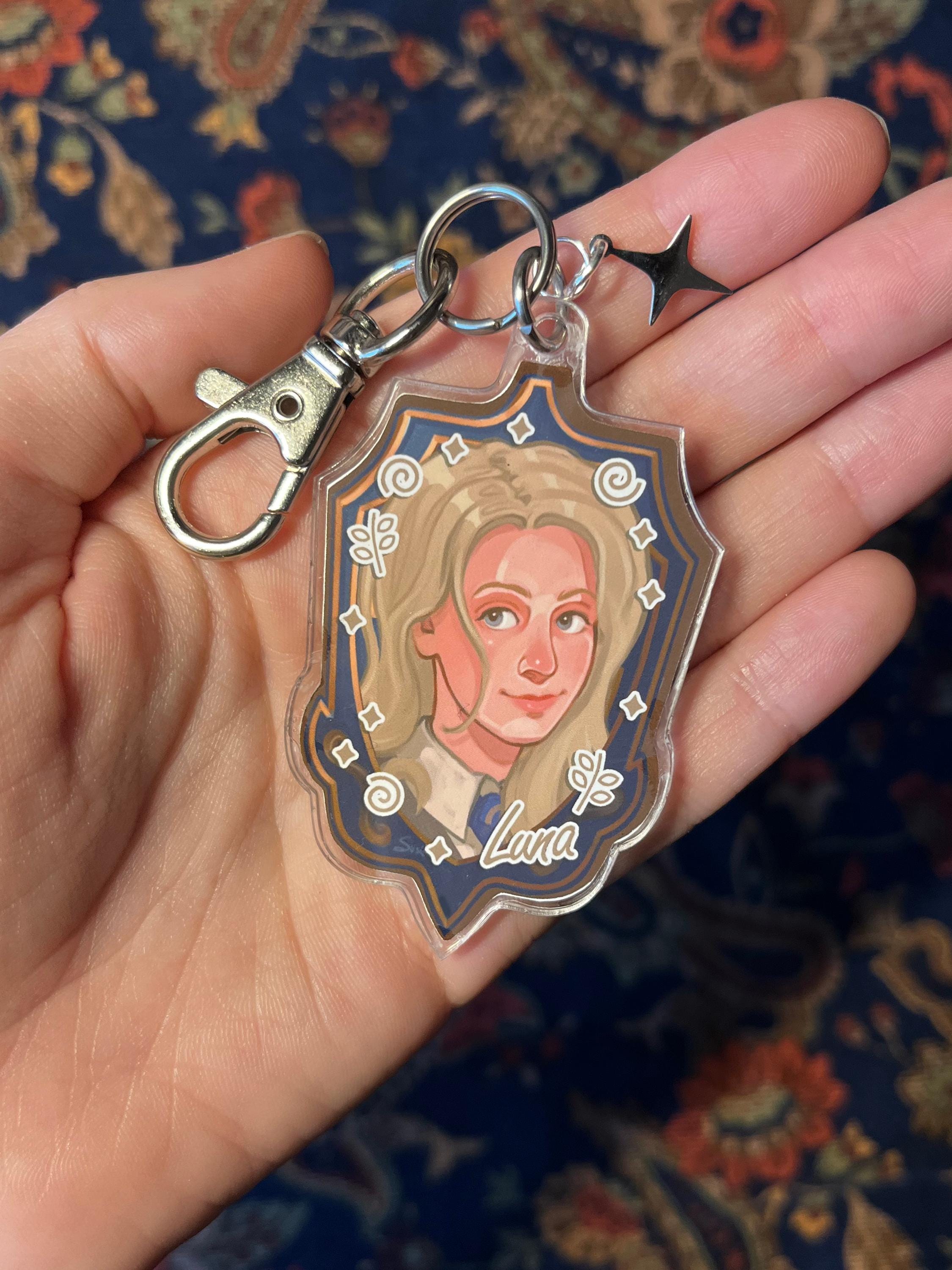 HP Golden Era Character Keychain - Hard Plastic Acrylic Custom ...