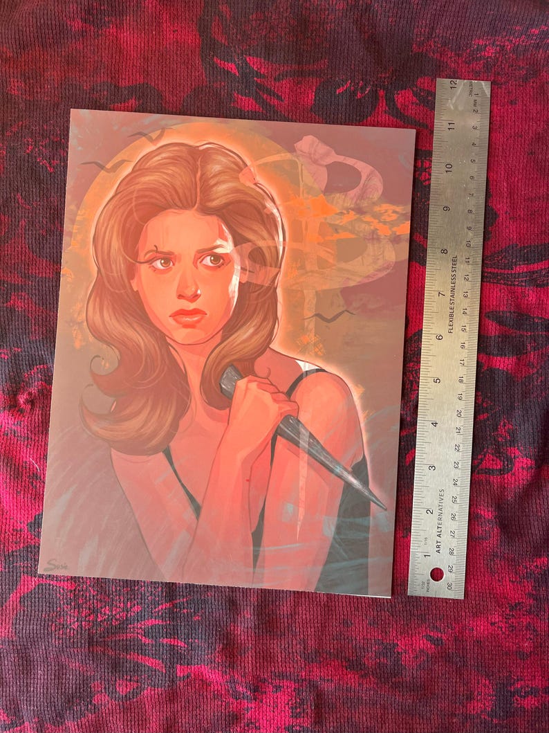 Buffy Vampire Slayer Matte Poster Print - Etsy