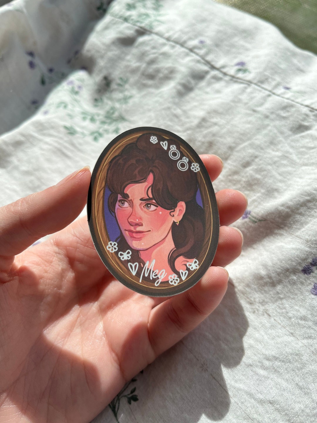 Meg March Sticker Florence Pugh Little Women Matte/reflective Sticker ...