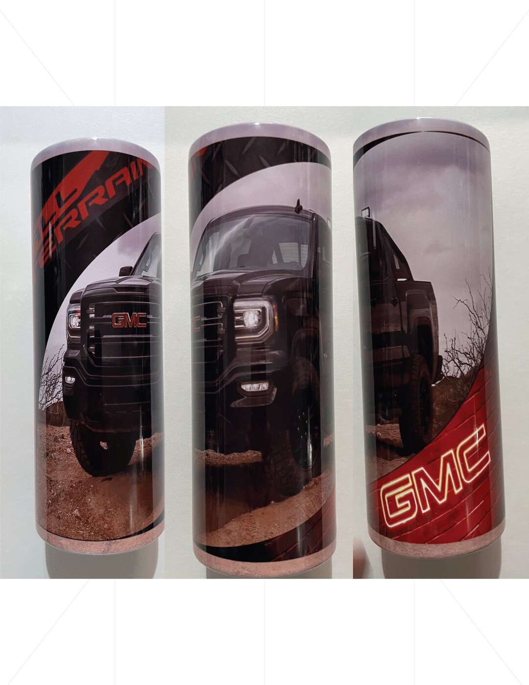 20oz STRAIGHT Tumbler GMC All Terrain - Etsy