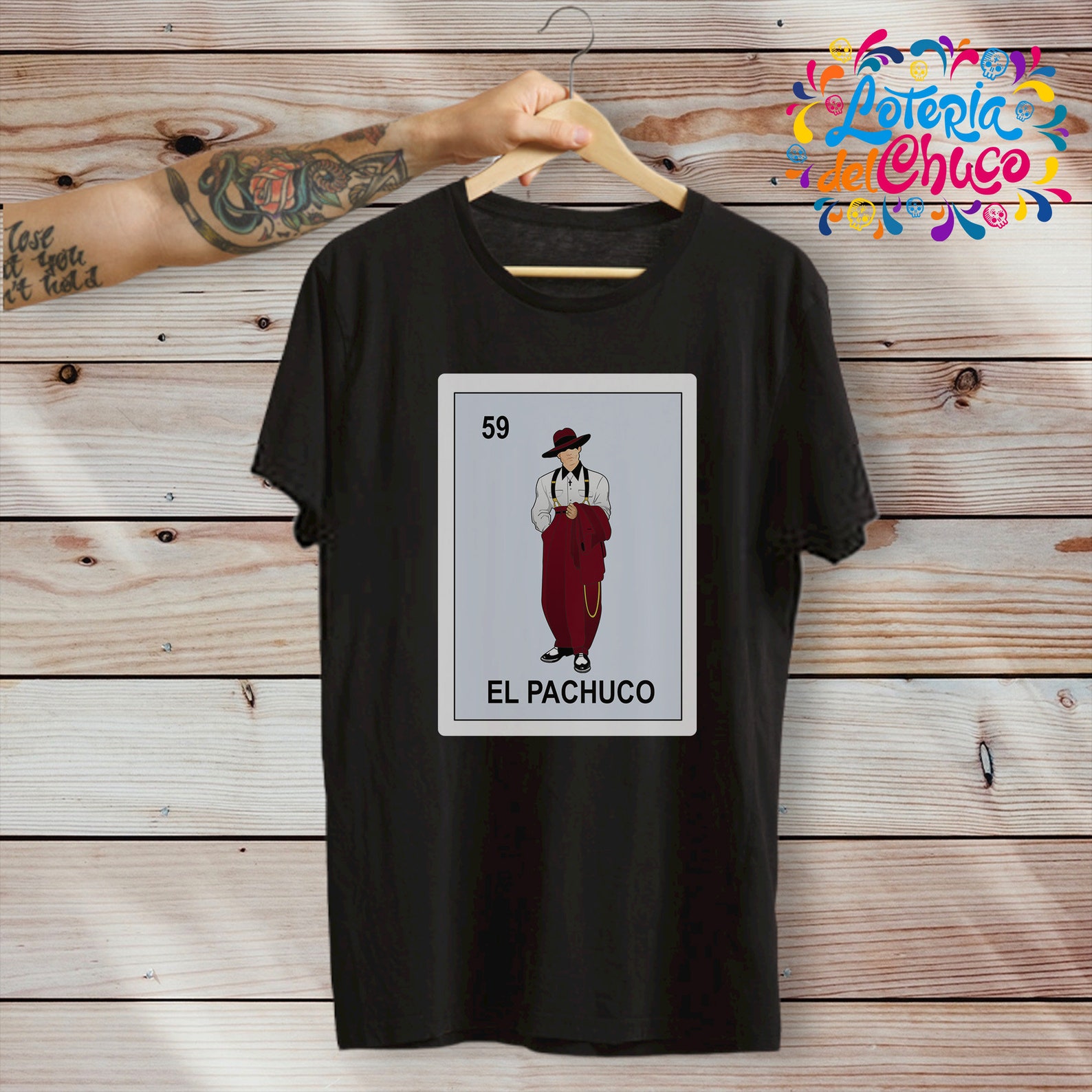 Loteria Del Chuco #59 "el Pachuco" a Chuco Town OG - Mexican Bingo ...