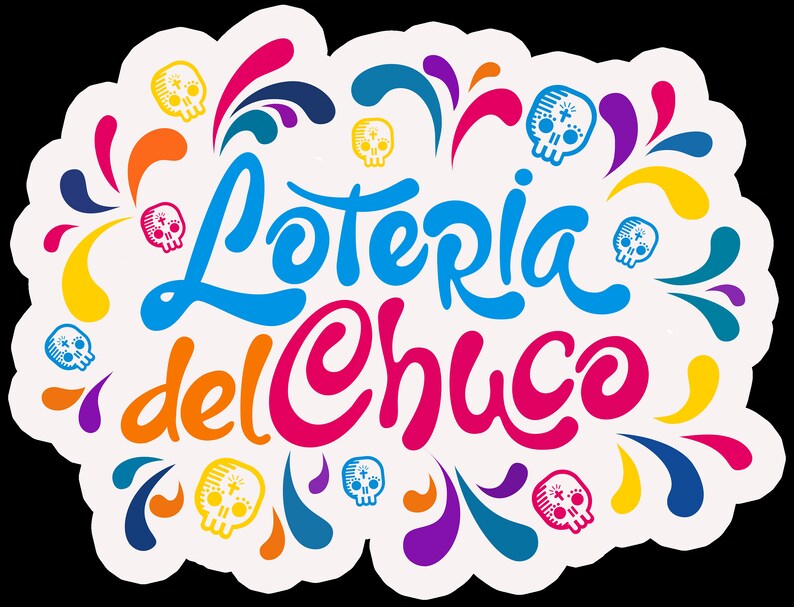 Loteria Del Chuco Sticker Pack (edition 1- Favoritos) - Mexican Bingo ...