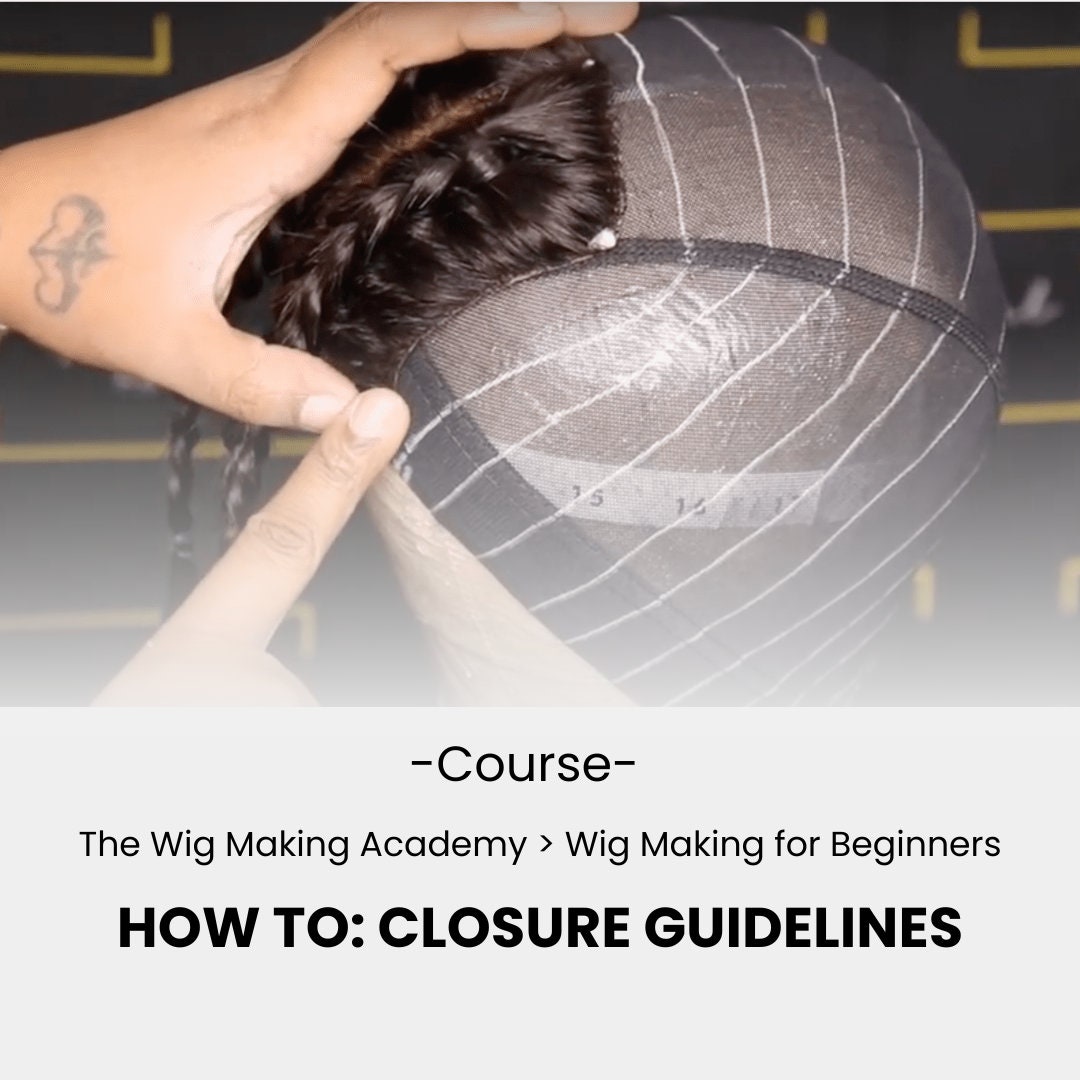 Wig School: Closure Guidelines Online Wig Business Course - Etsy