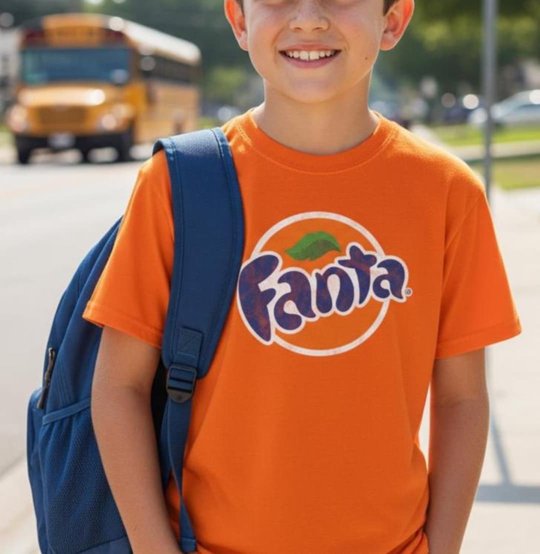 Youth Fanta T-shirt: Retro 90s Graphic Tee - Etsy