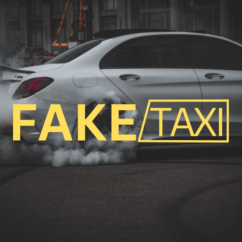 Fake Taxi Sticker for Car - Etsy