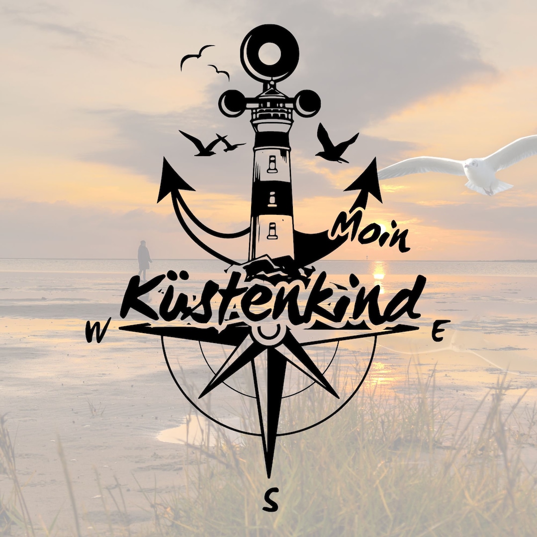 SVG Plottervorlage Maritim Küstenkind Für Wohnmobil Auto Tasse - Etsy