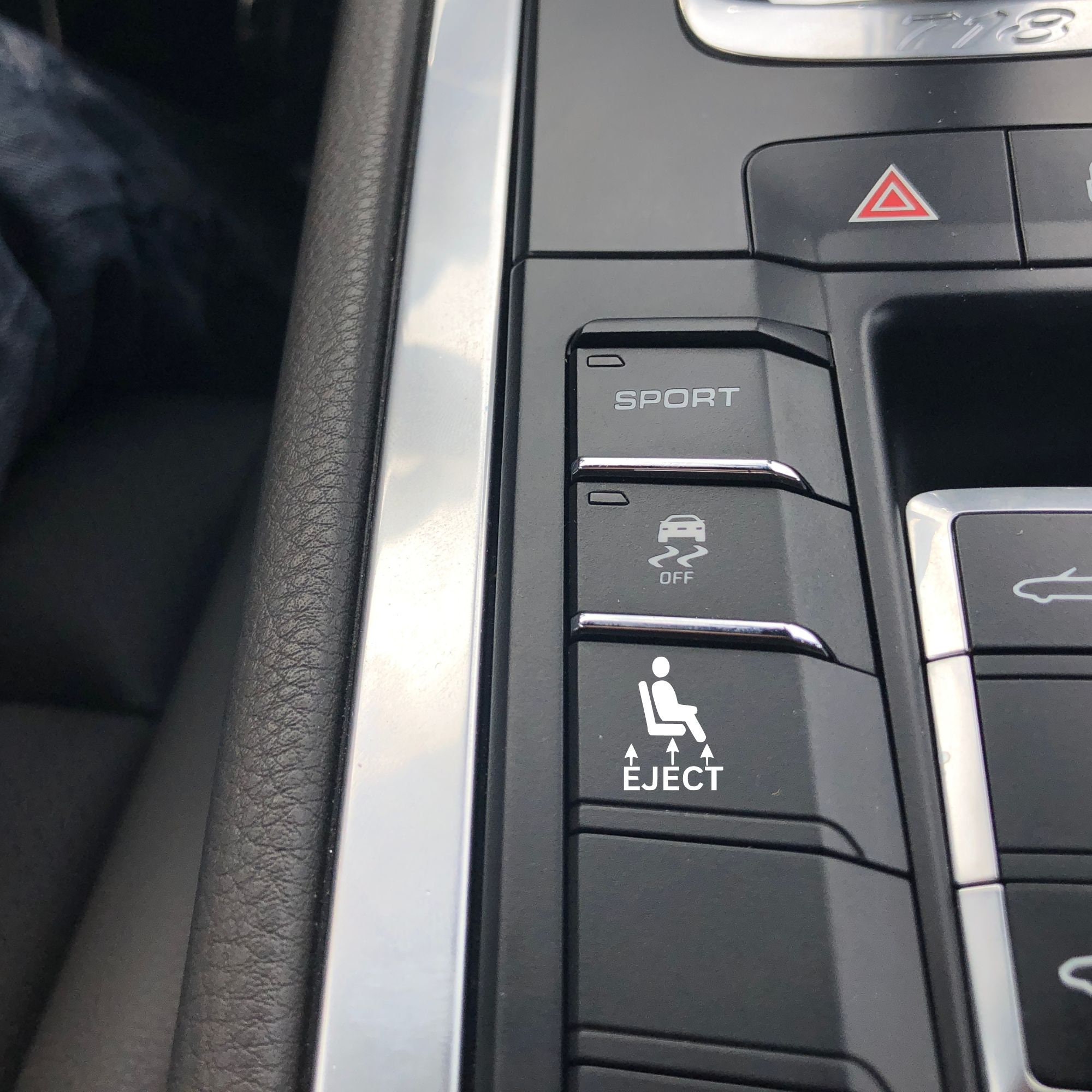 Stickers for Car Buttons Blank Button Sticker Ejection Seat - Etsy