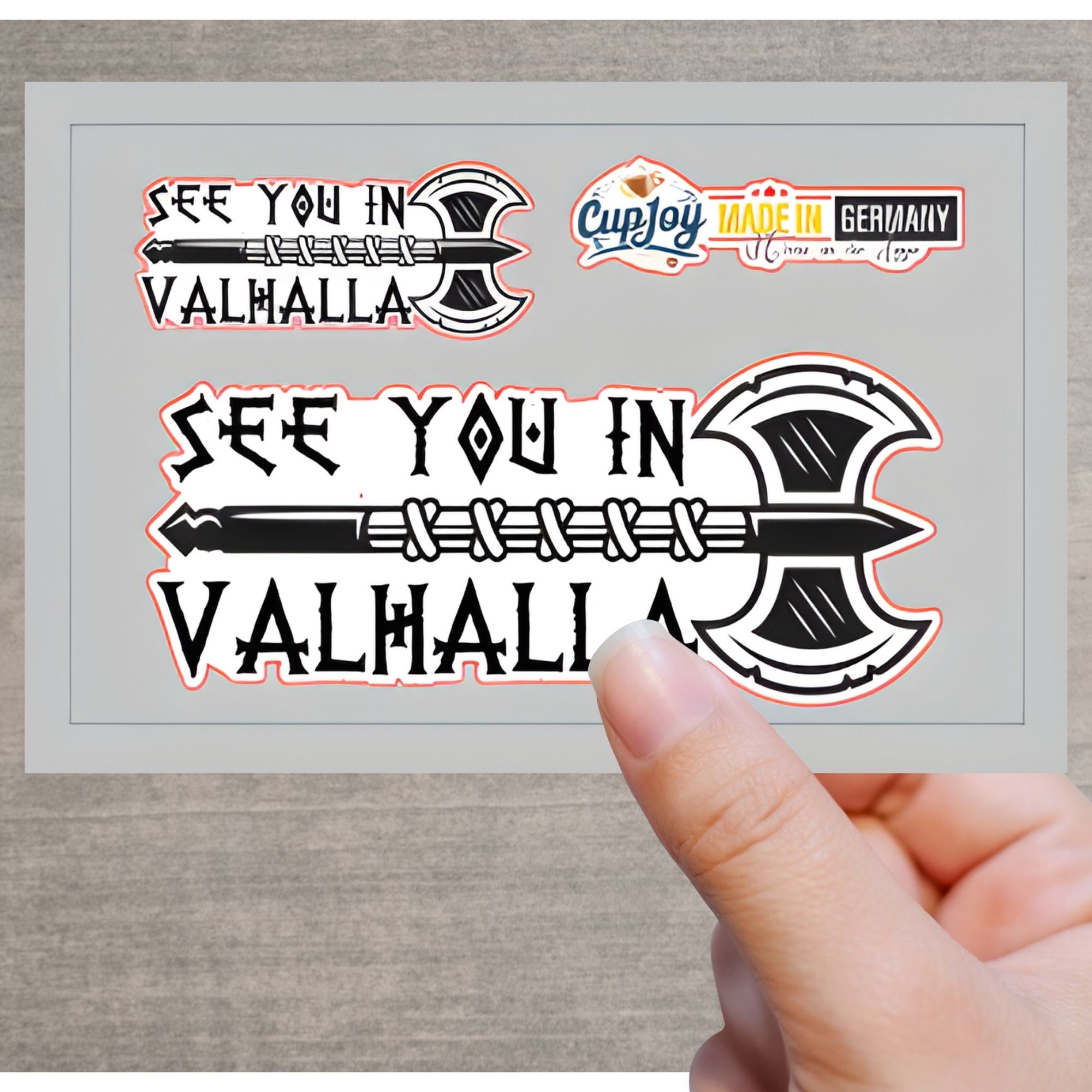 Vinyl Decal See You in Valhalla - Etsy