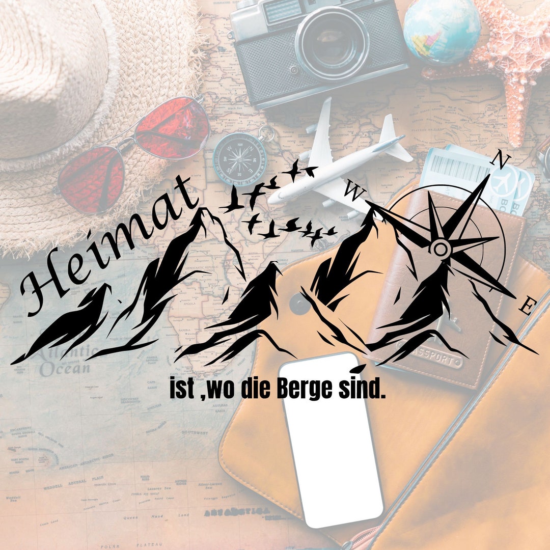 World Map Compass SVG Plotter Template Perfect for Van Life - Etsy