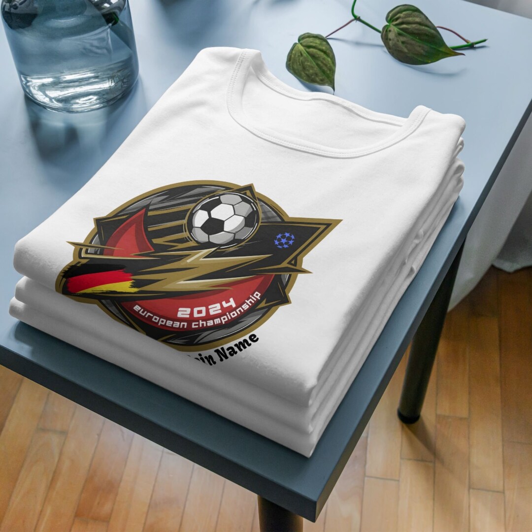 Fan T-shirt EM 2024 Germany Personalized With Your Name Football Gift ...
