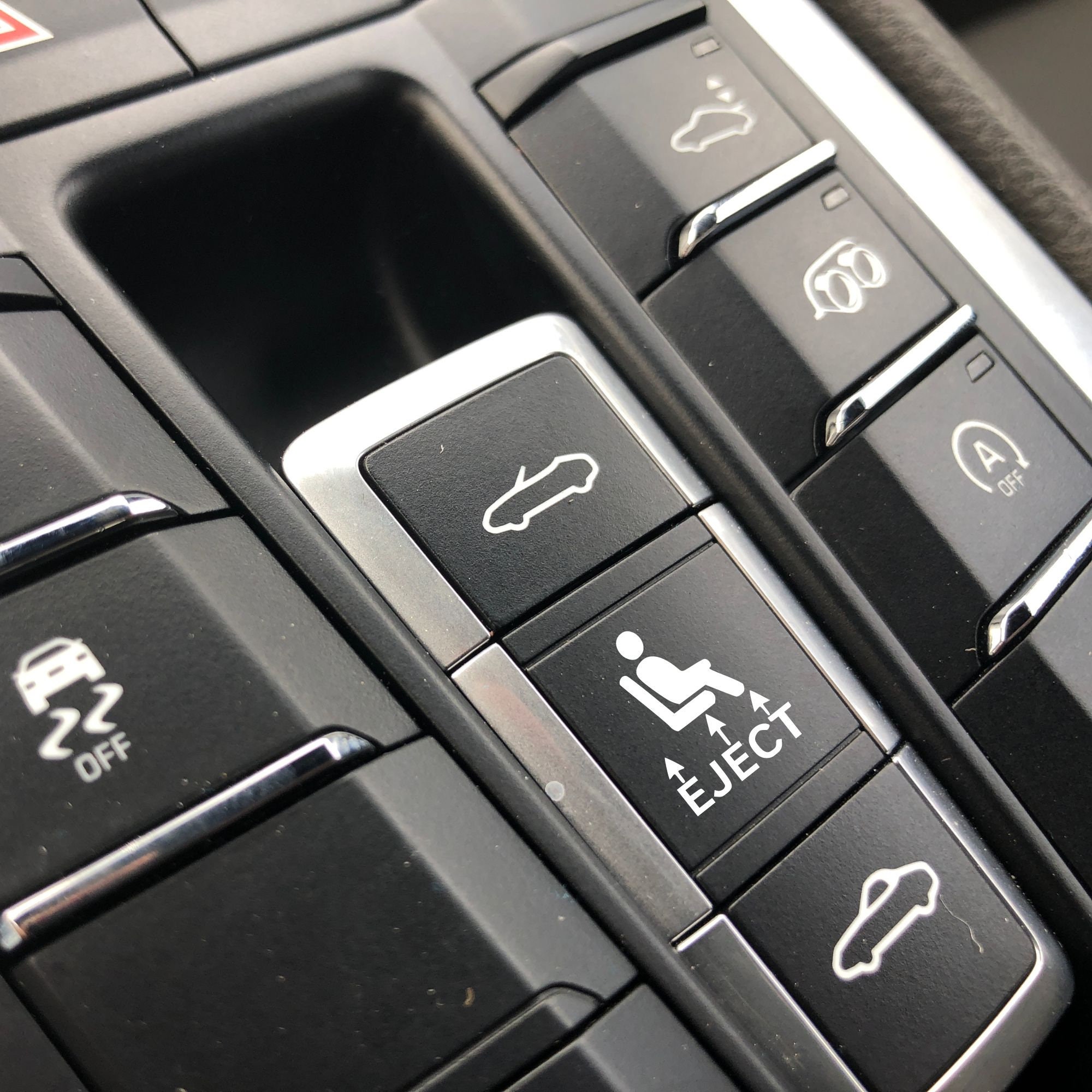 Stickers for Car Buttons Blank Button Sticker Ejection Seat - Etsy