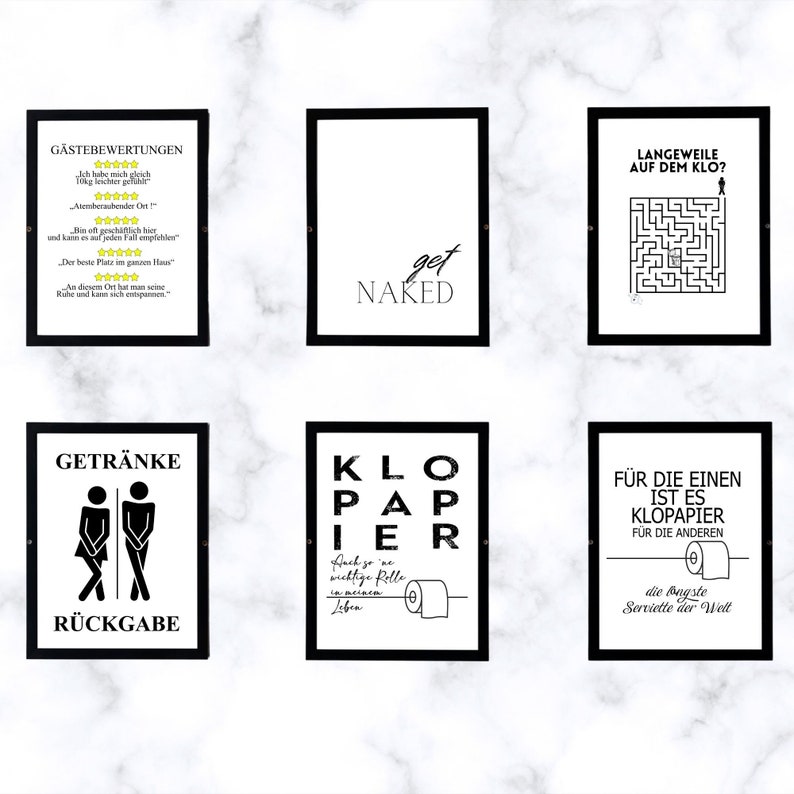 MEGA BUNDLE Print at Home, Toilet Poster 23 Humor Posters, Printable ...