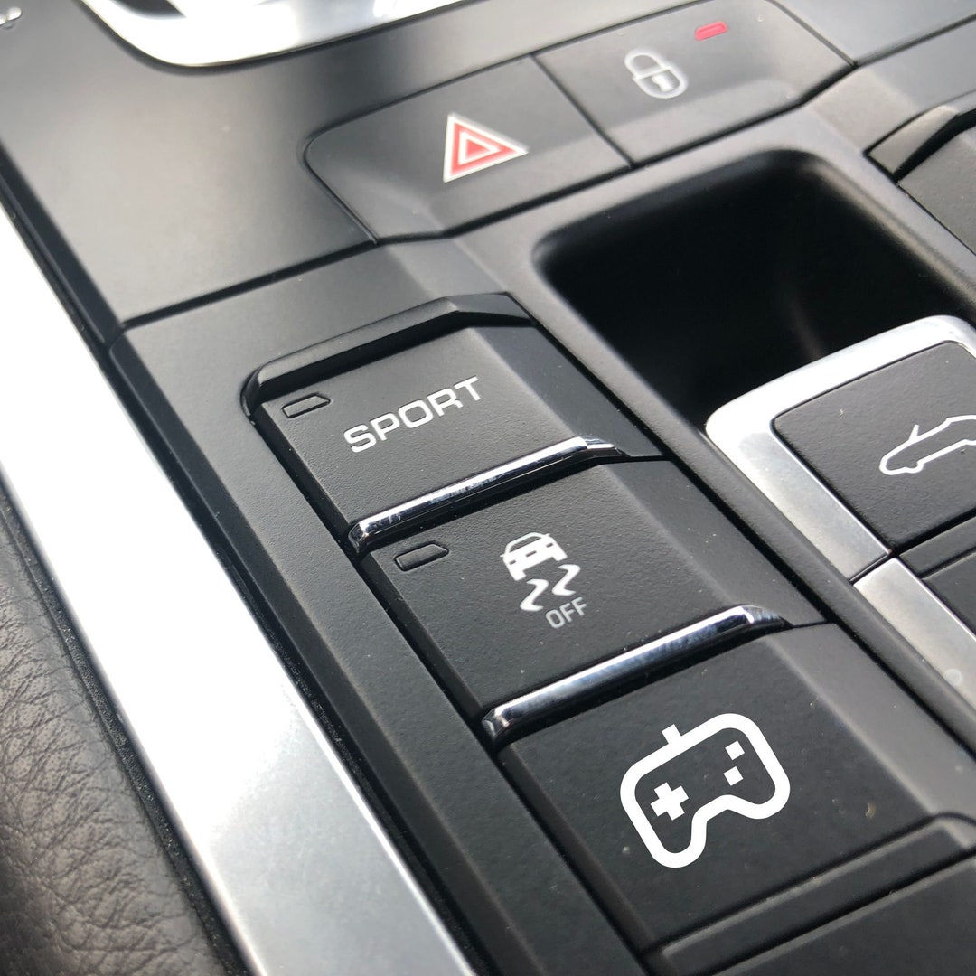 Sticker for Blind Buttons in the Car Interior Tuning Blind Switch ...