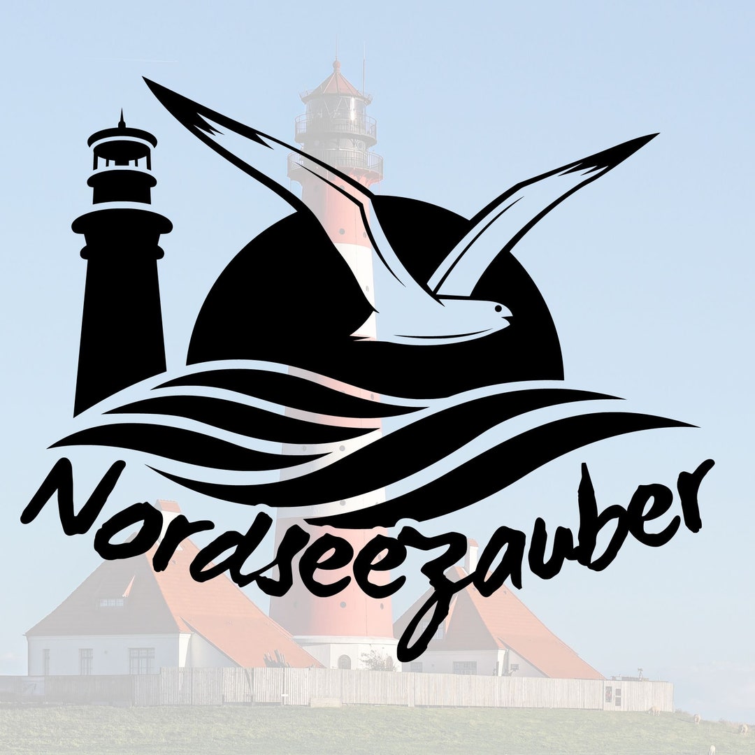 North Sea Magic SVG File Lighthouse Seagull Waves Maritime Plotter ...