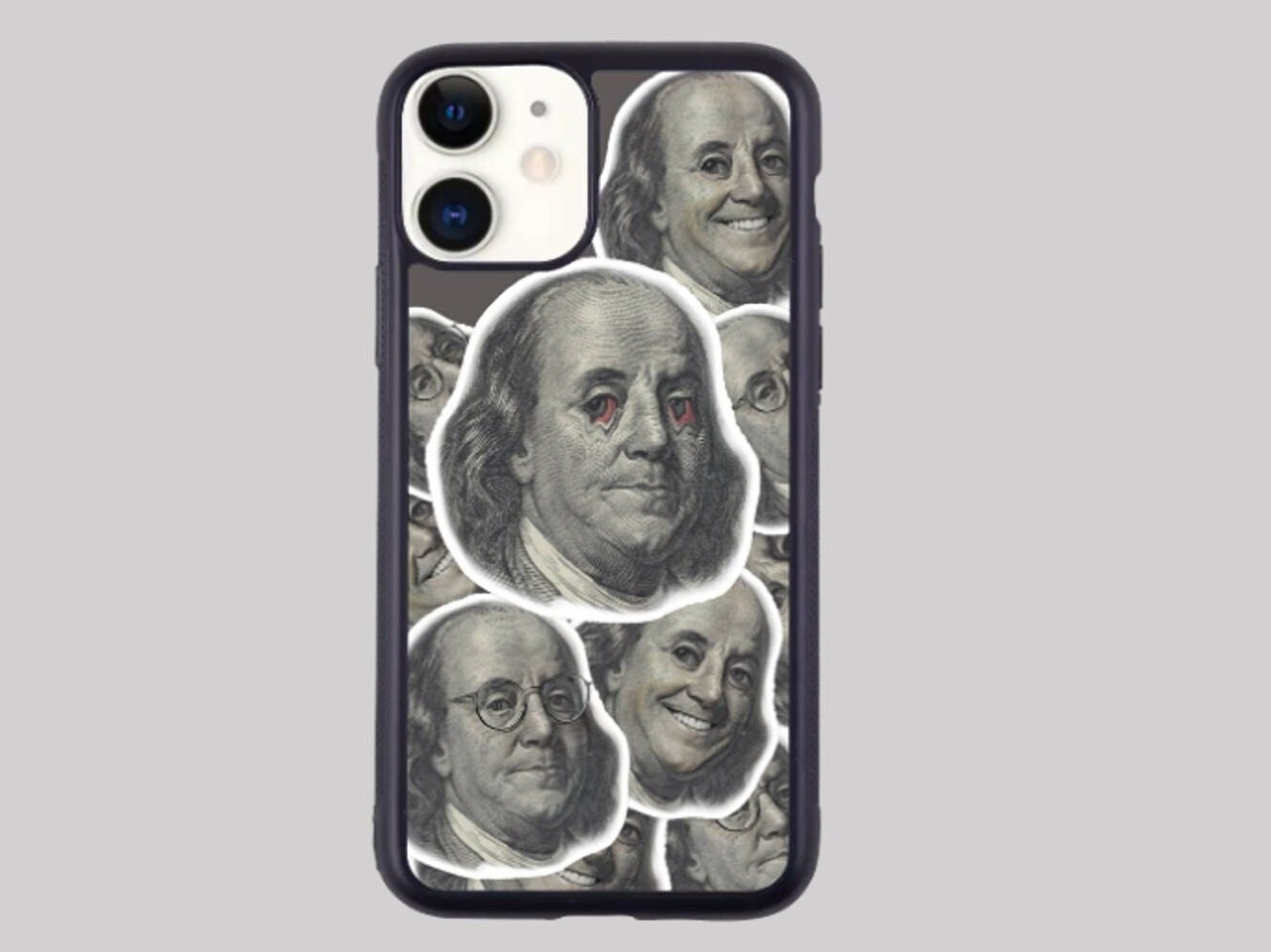 Benjamin Franklin 100 Dollar Bill Money iPhone CASE Trippy 420 13 12 11 ...