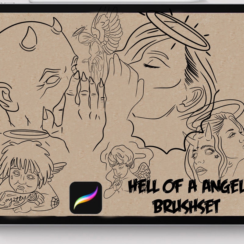 Hell's Angels Tattoos - Etsy