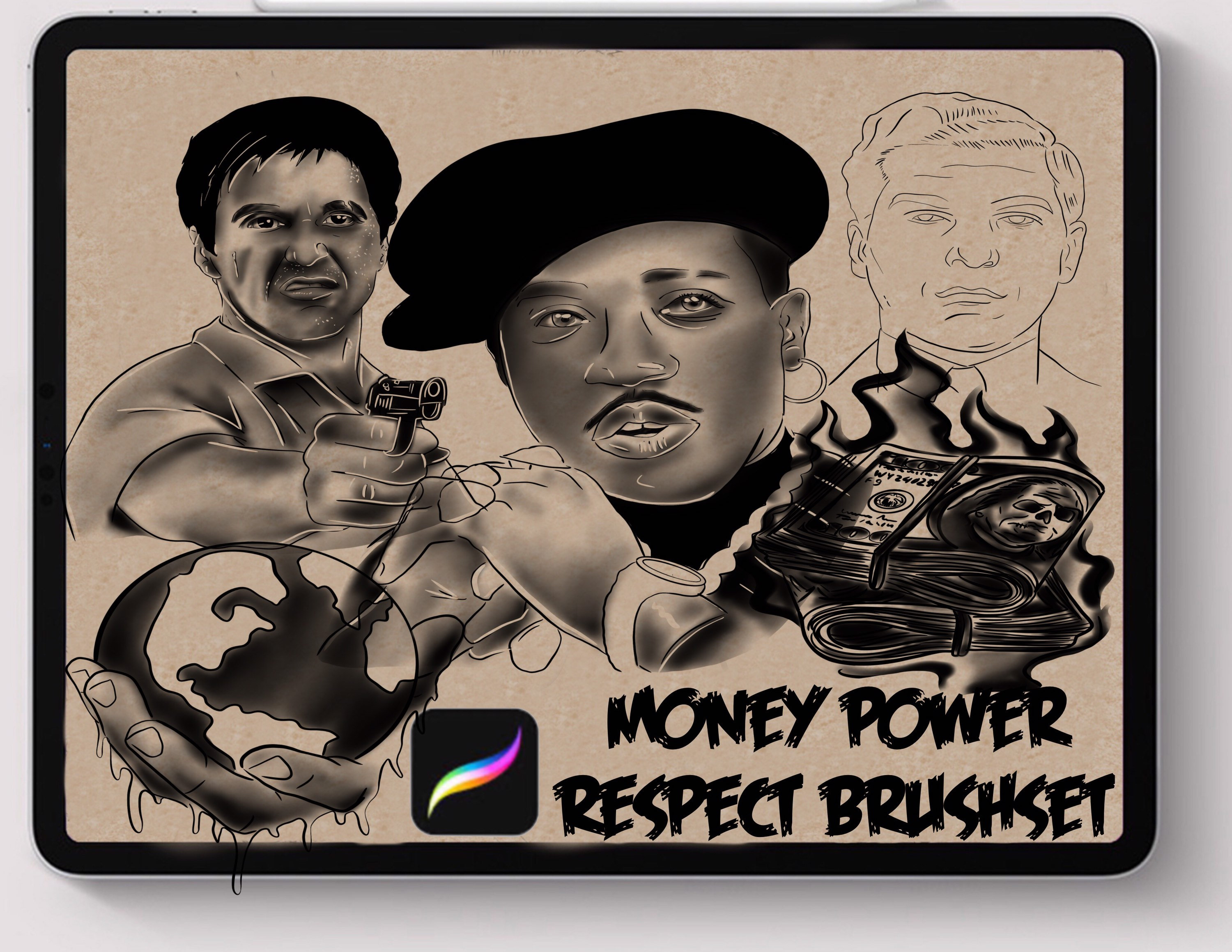 Money Power Respect Tattoo