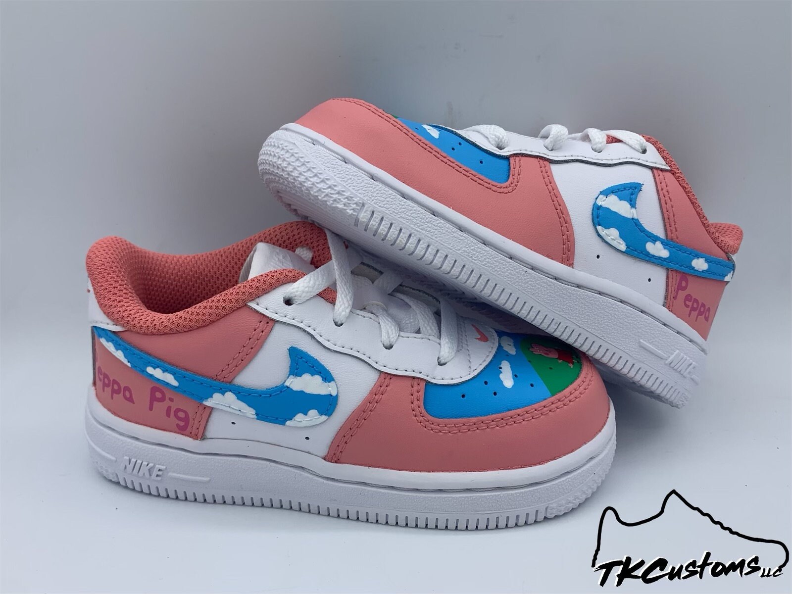 Custom Peppa Pig Sneakers for Toddlers - Etsy