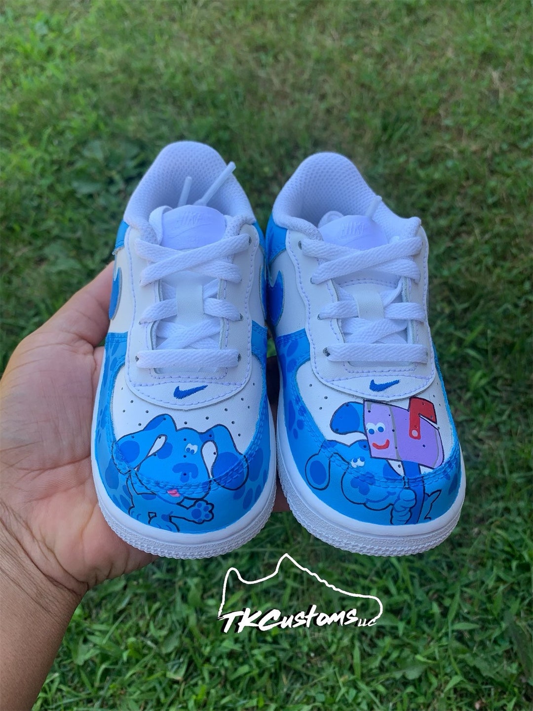 Themed Blue's Clues Custom Shoe for Toddlers - Etsy