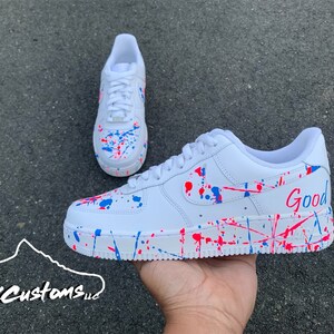 Custom Splatter Painted Unisex Sneakers - Etsy