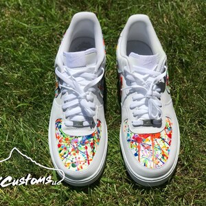 Splatter Painted Shoes - Etsy