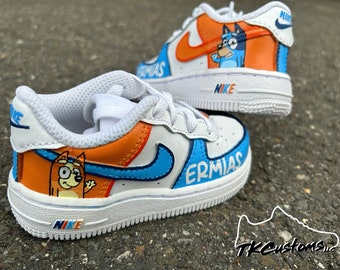 Custom Bluey Converse, Bluey Shoes for Baby Toddler, Bluey and Bingo ...