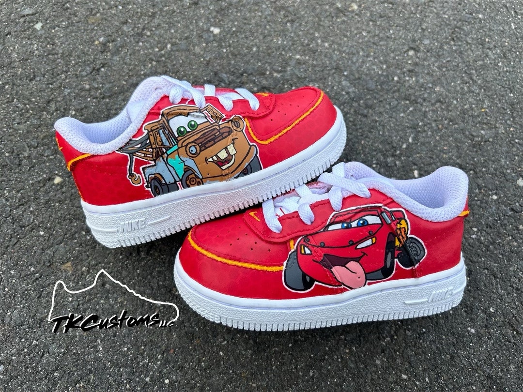 Lighting Mcqueen Themed Cars Custom Shoes - Etsy