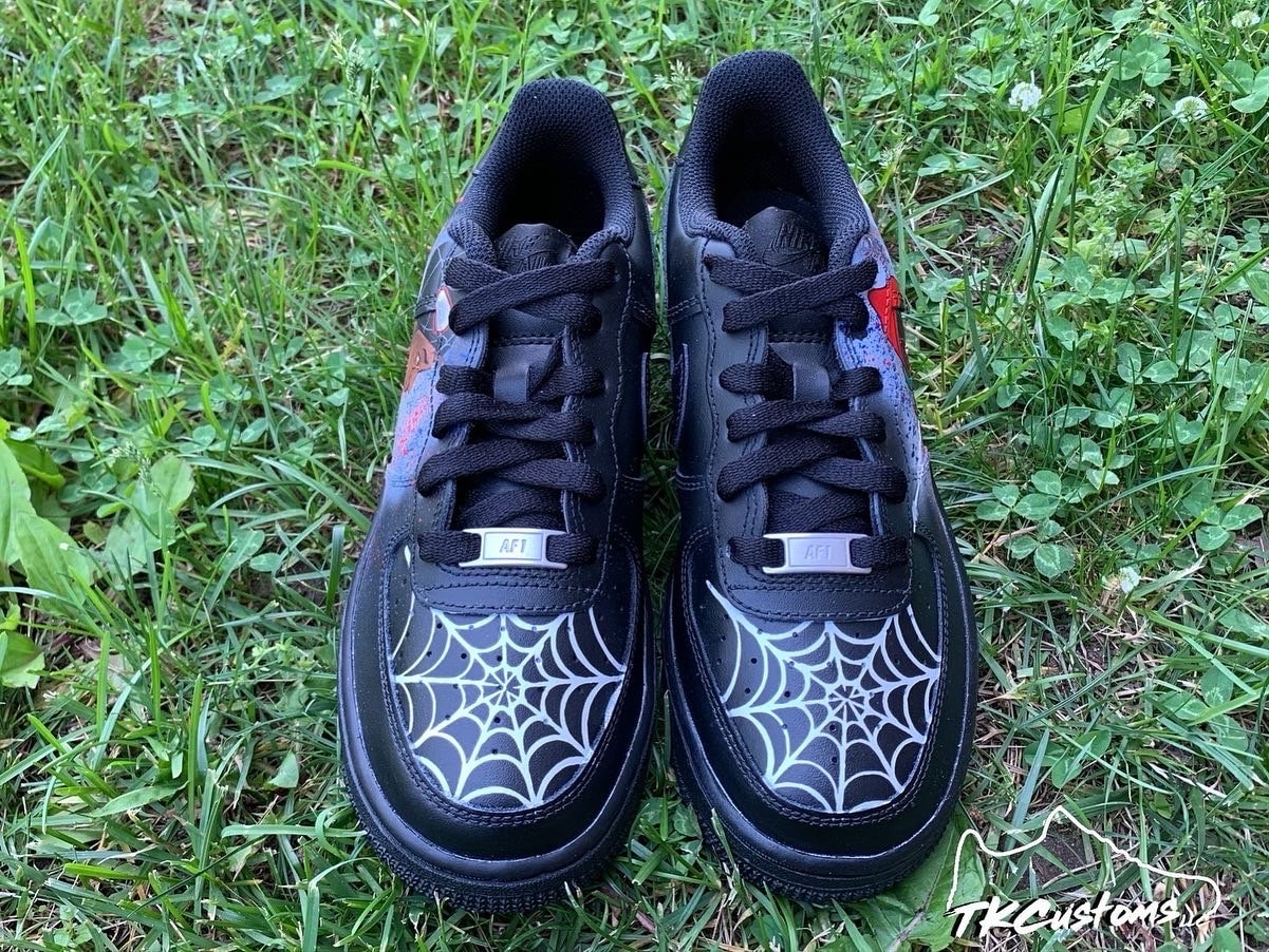 Custom Spider-man Miles Morales Sneakers - Etsy
