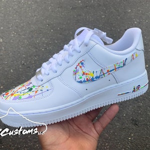 Splatter Painted Shoes - Etsy