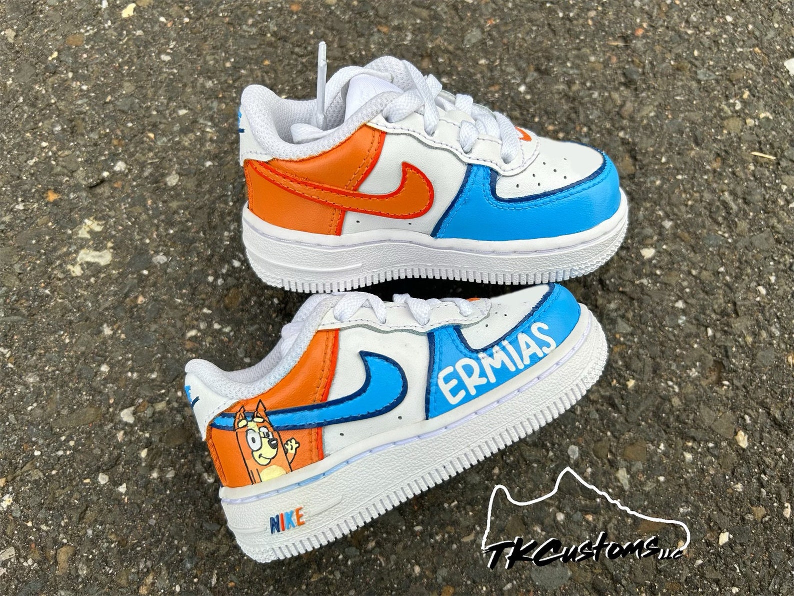 Bluey Custom Shoes for Toddlers - Etsy
