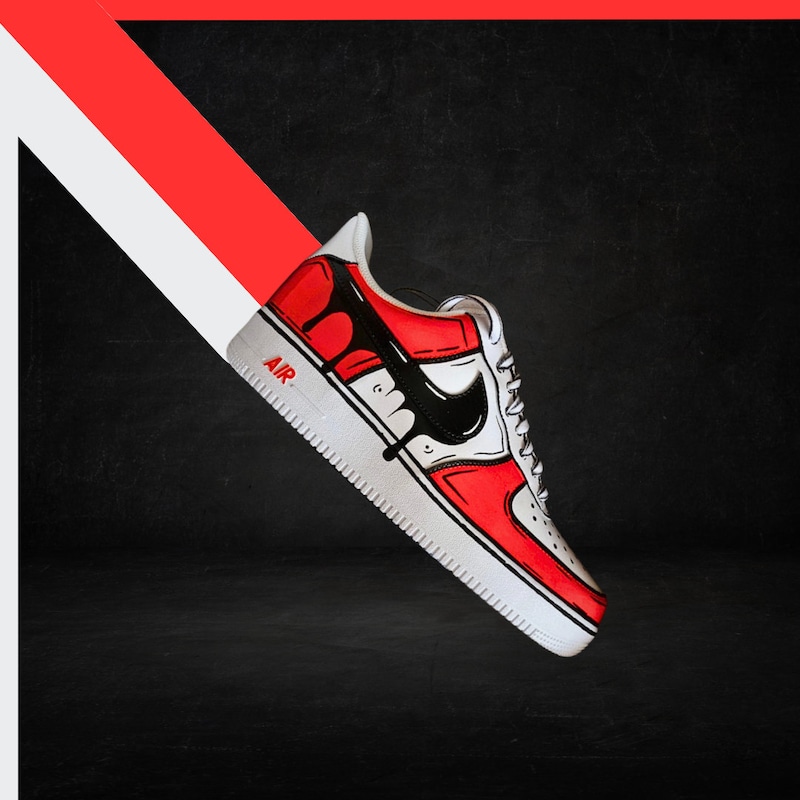 Nike Drip Shoes - Etsy