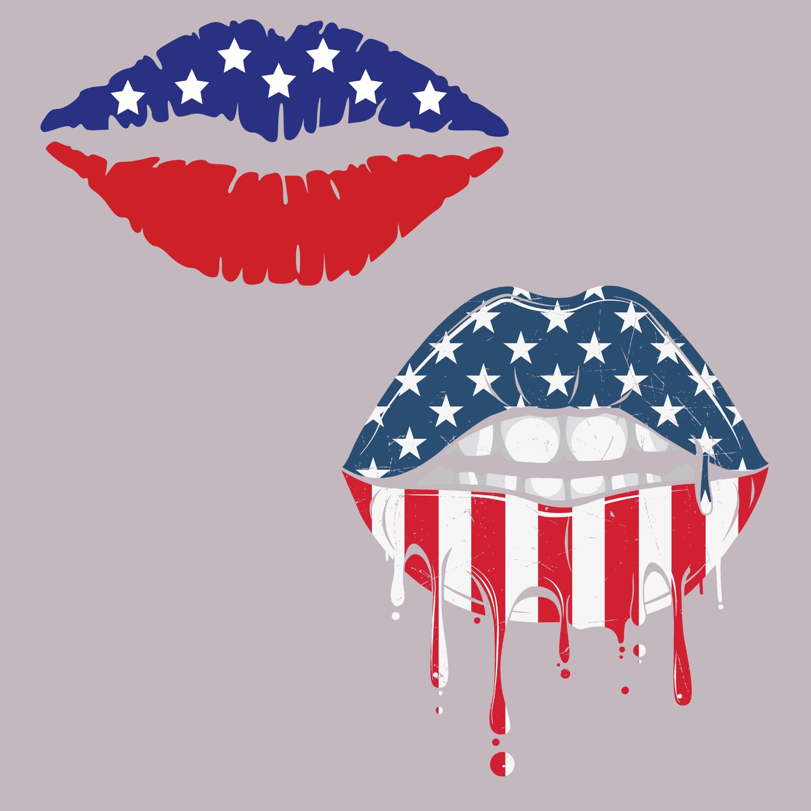 USA Lips SVG American Lips SVG Usa Flag Lips Svg - Etsy Canada