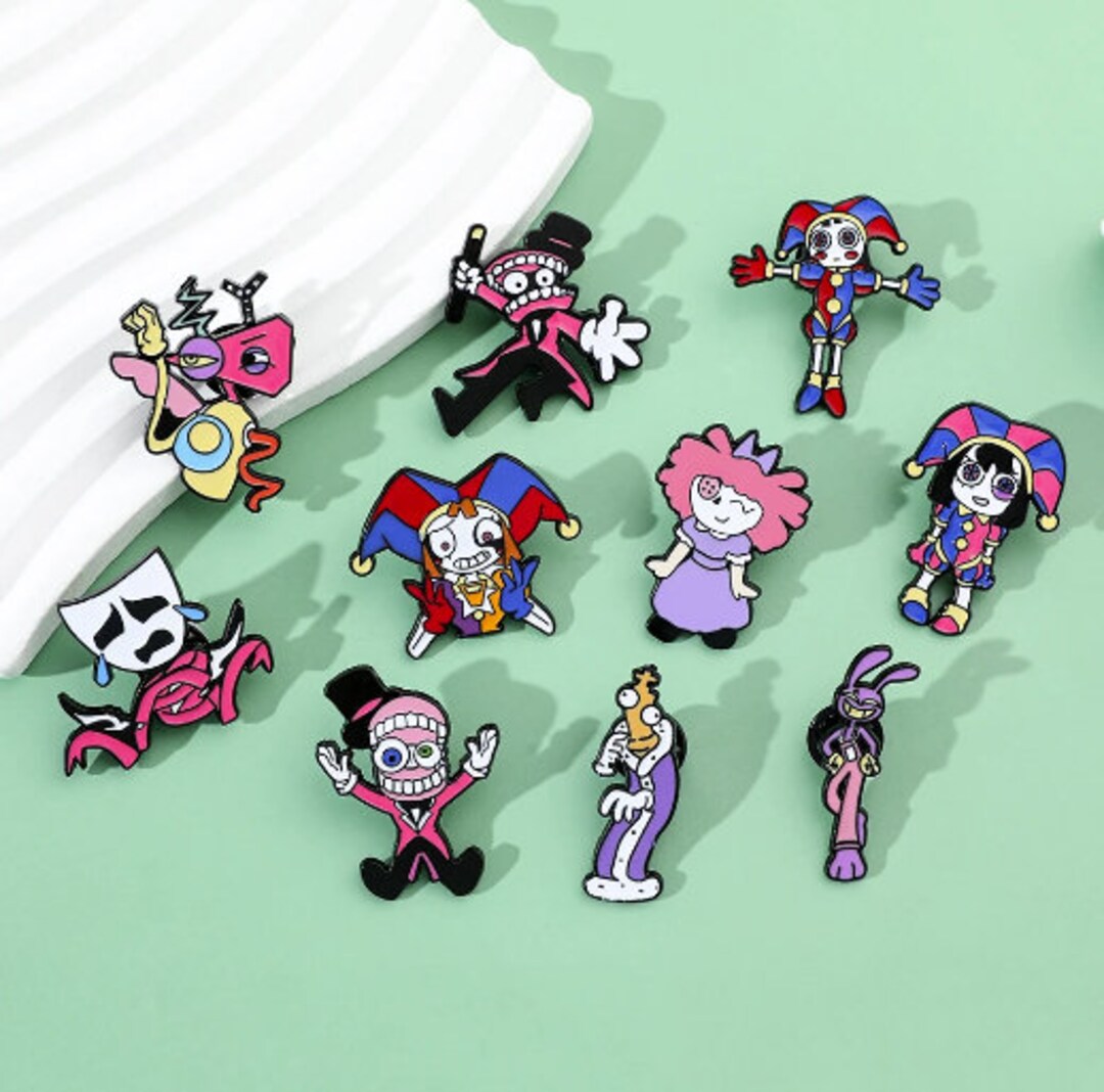 Enamel Pin Set the Amazing Digital Circus Pre-order :D - Etsy