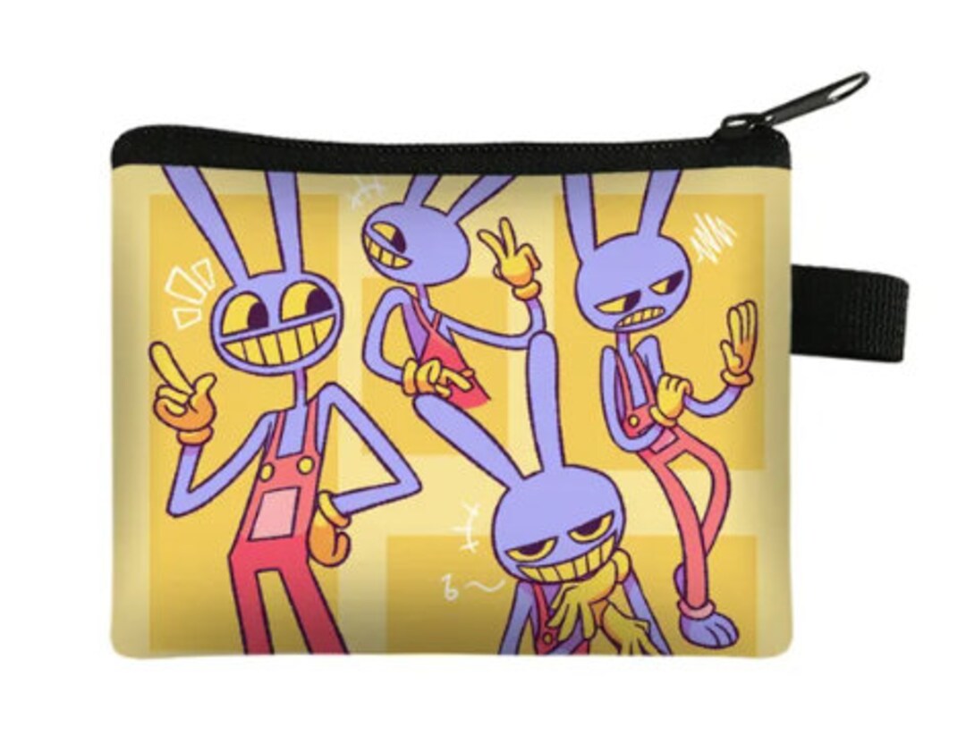 TADC Jax Coin Bag / Makeup Bag for Fans of Pomni Kinger Zooble - Etsy