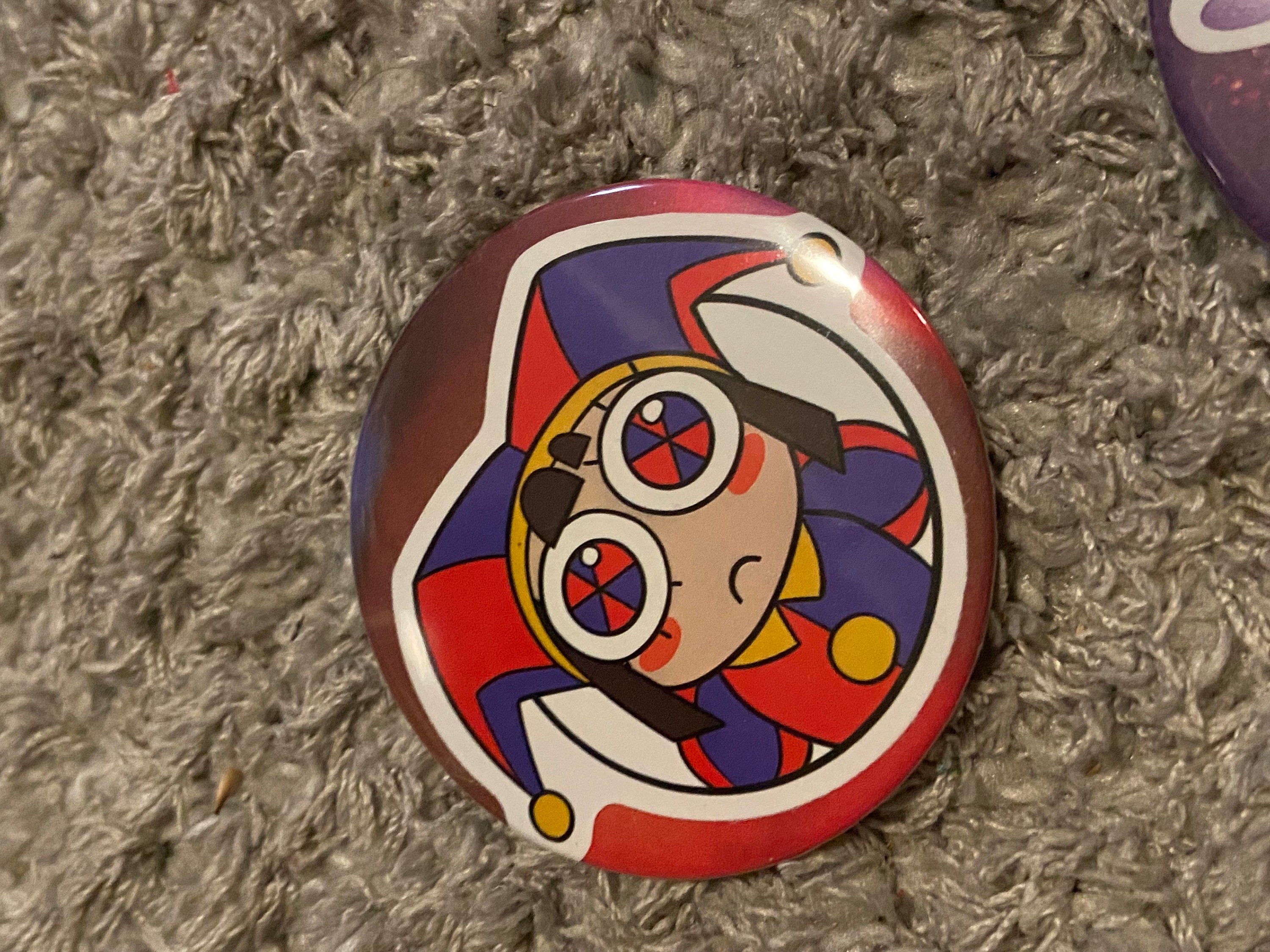 The Amazing Digital Circus Inspired Pins Pinback Buttons Pomni Jax TADC ...