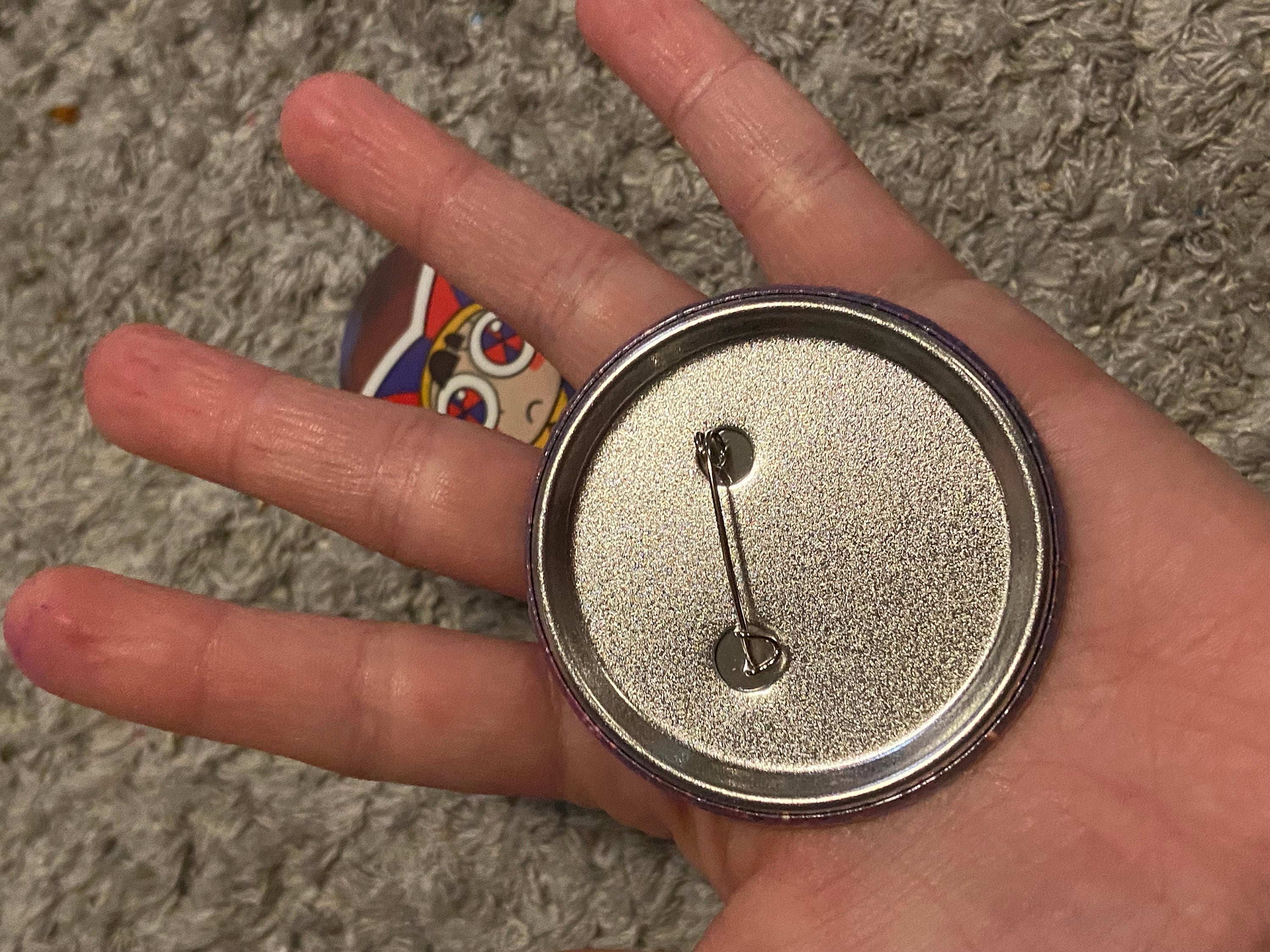 The Amazing Digital Circus Inspired Pins Pinback Buttons Pomni Jax TADC ...